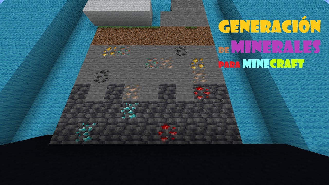 Generación de minerales para minecraft 1.19 - YouTube
