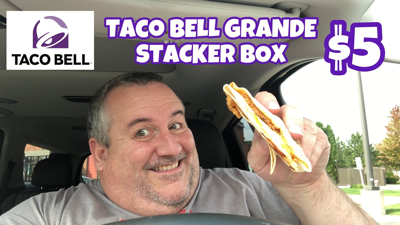 Taco Bell Grande Stacker Box - YouTube