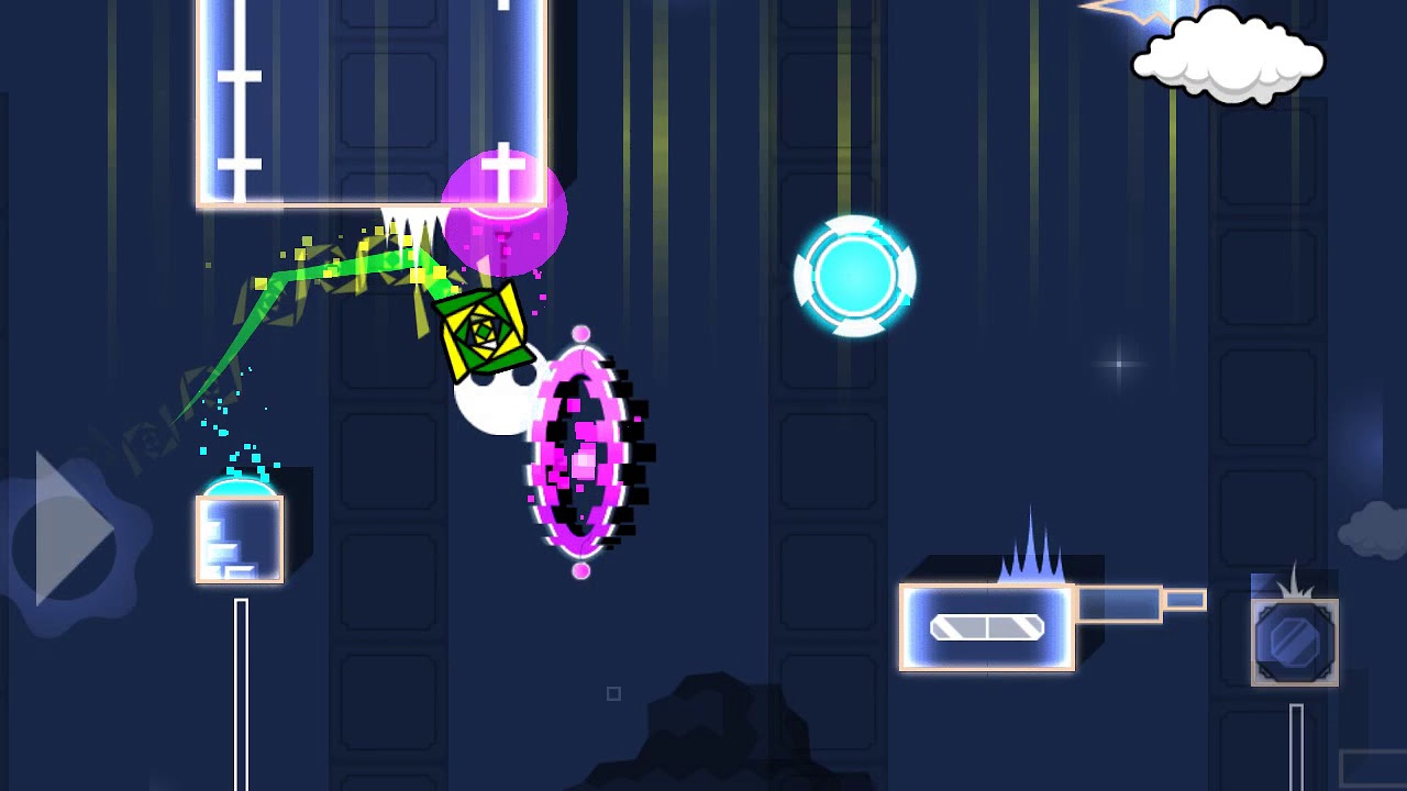I'm Blue (hard level) by Star117 2 user coins - Geometry Dash - YouTube