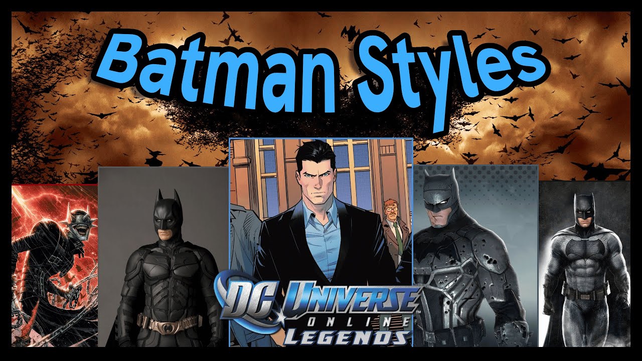 Batman DCUO Styles (2025) - YouTube