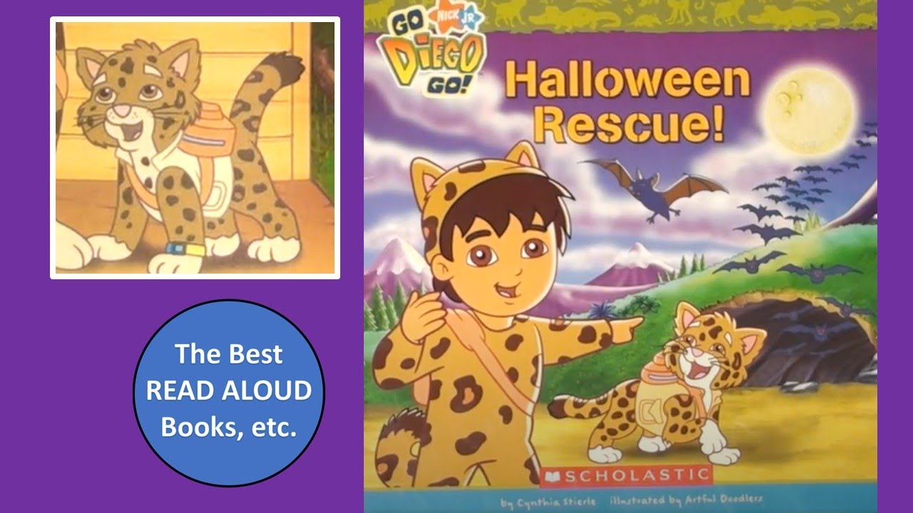 Diego HALLOWEEN RESCUE Read Aloud, Children's Halloween Books and ...