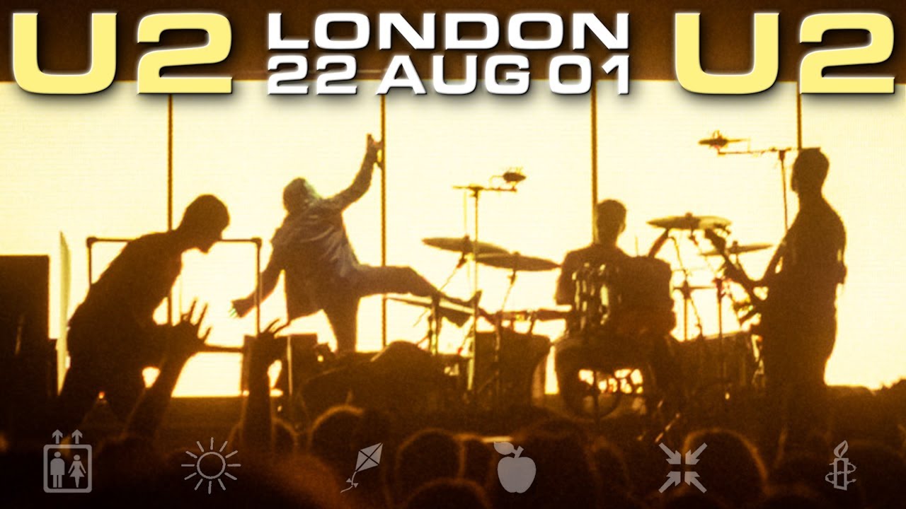 U2 - Live from London, 22nd August 2001 - YouTube