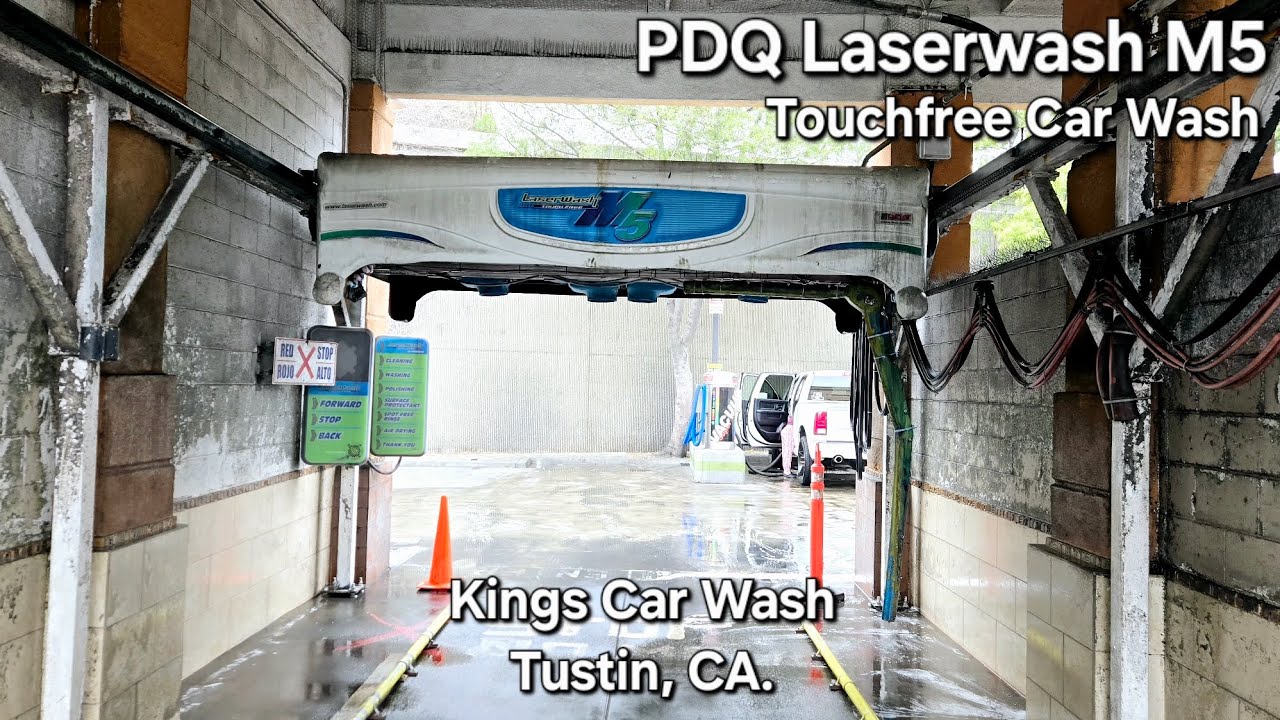 PDQ Laserwash M5 Car Wash ~ Kings Car Wash | Tustin, CA. - YouTube