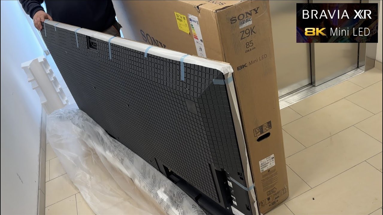 Sony Bravia XR Z9K - 8K Mini LED - von 75 auf 85 ZOLL - YouTube