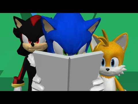 Sonic felt like reading a book... - YouTube