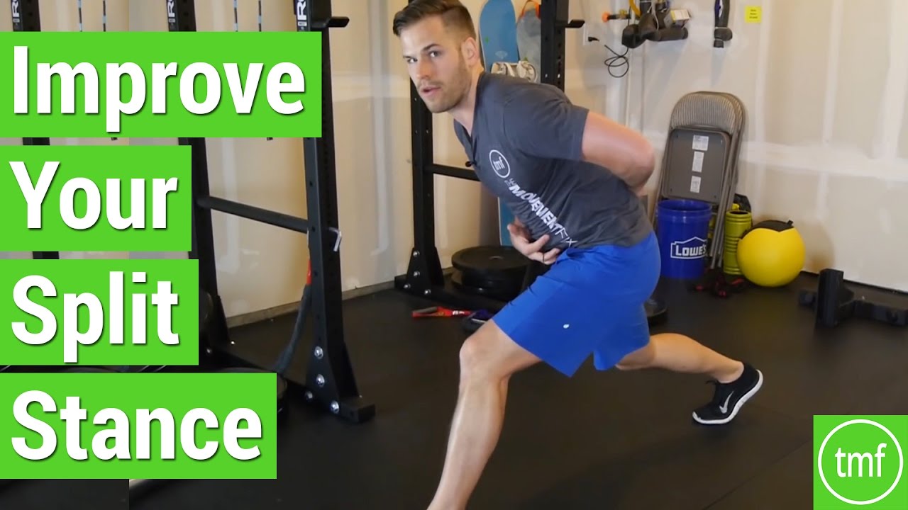 Improve Your Split Stance | Week 19 | Movement Fix Monday | Dr. Ryan ...