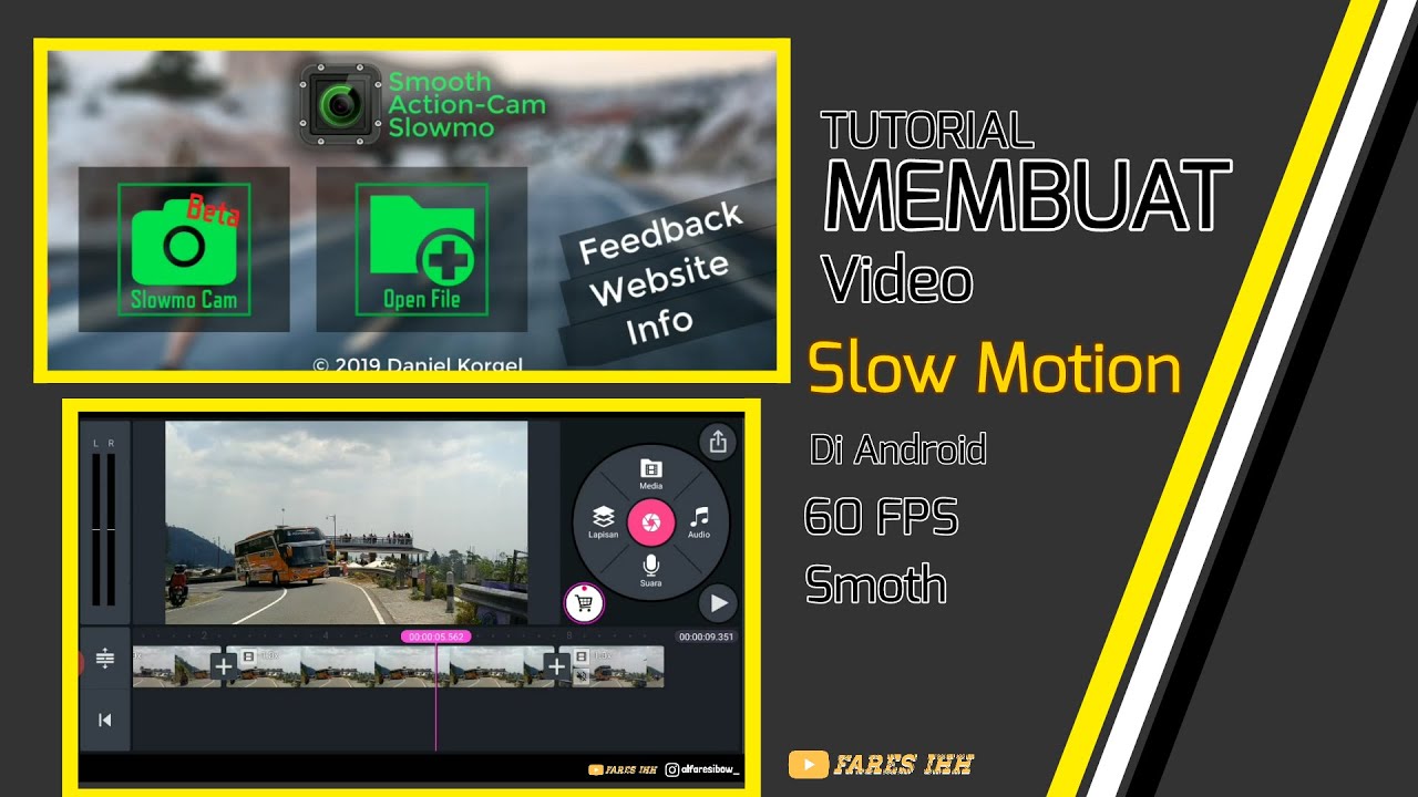 Tutorial Membuat Video Slow Motion Smoth, 60 FPS || gak patah patah ...