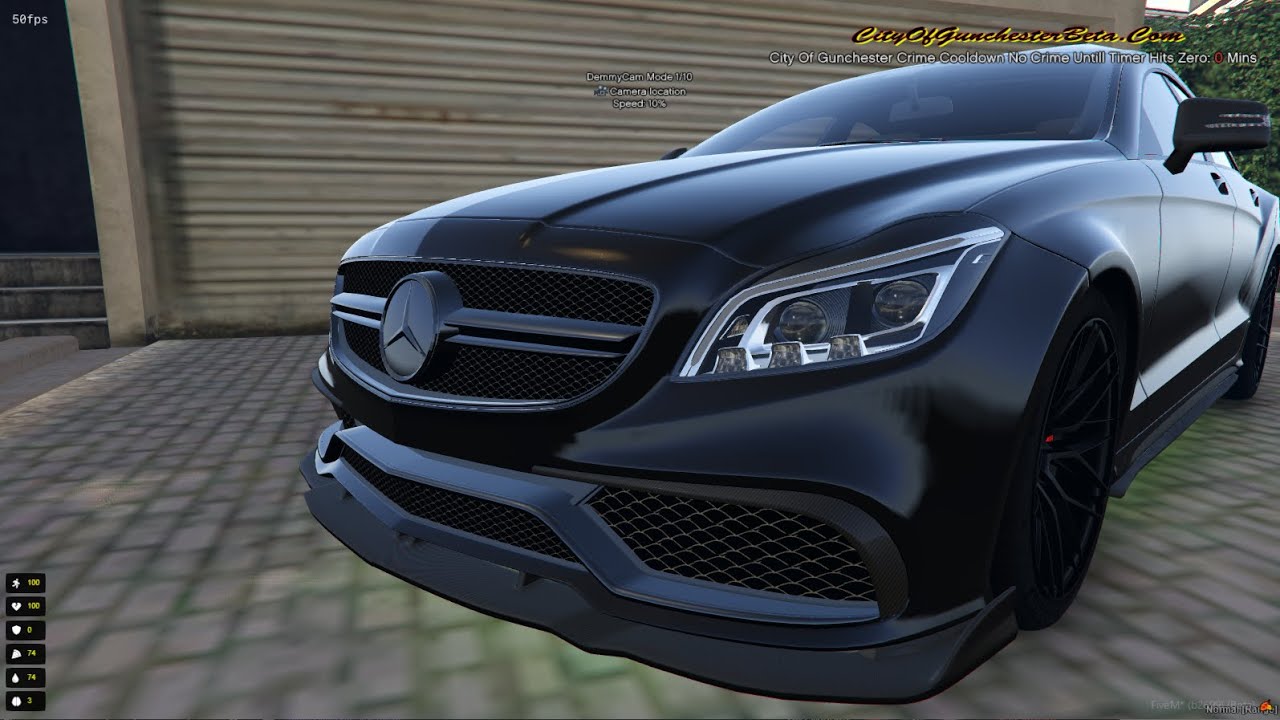 Night Time Test Drive - Mercedes Benz C63 Amg Mafia Edition FiveM Ready ...