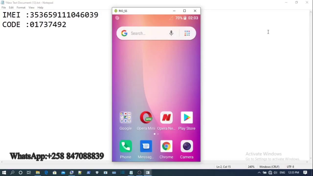 Mobicel Rio network unlock (Mobicel Rio desbloqueio de rede) - YouTube