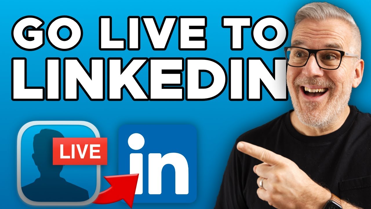 How To Livestream To LinkedIn Using Ecamm Live in 2023 - YouTube