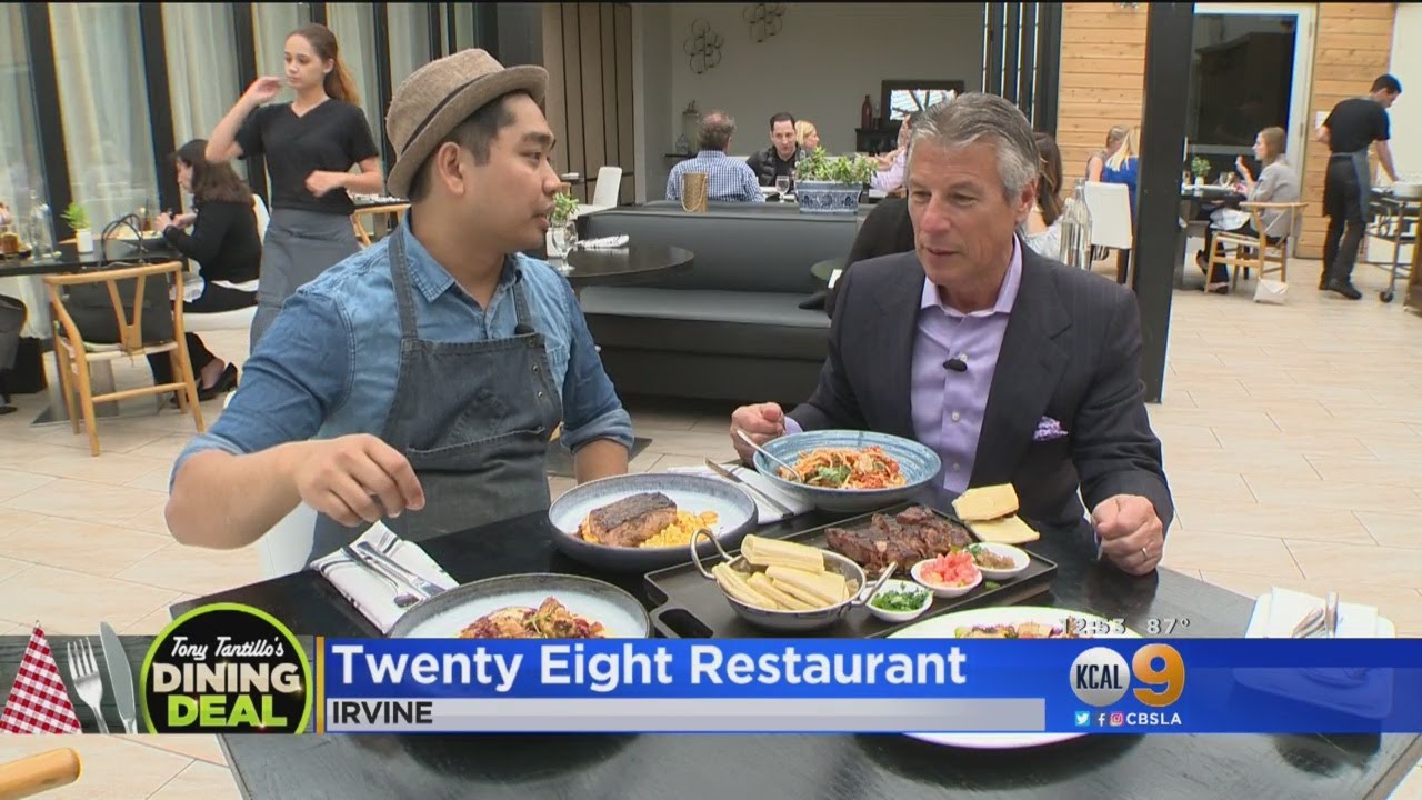 Tony's Table: Twenty Eight Restaurant In Irvine - YouTube