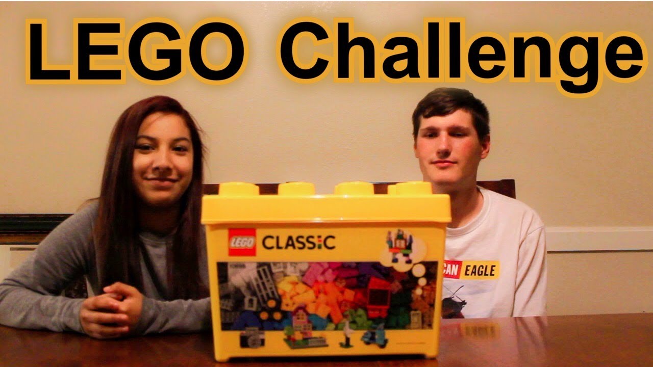 LEGO build- loser gets punished - YouTube
