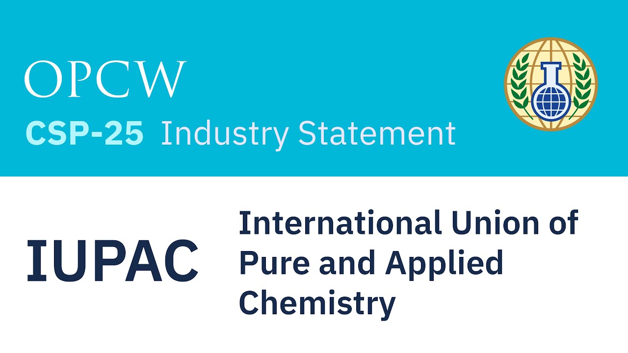 International Union of Pure and Applied Chemistry - IUPAC - YouTube
