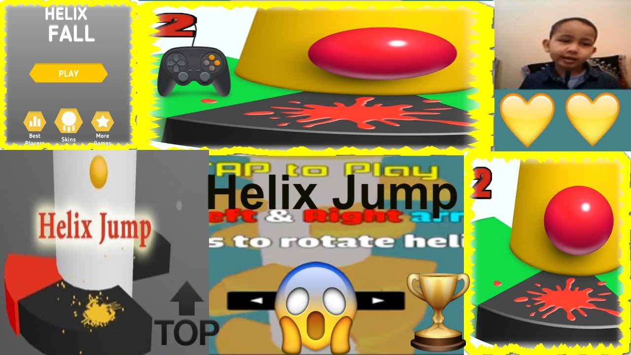Helix Jump ♥ Exciting Adventure Of The Bouncing Ball ♥ Amazing Game ...