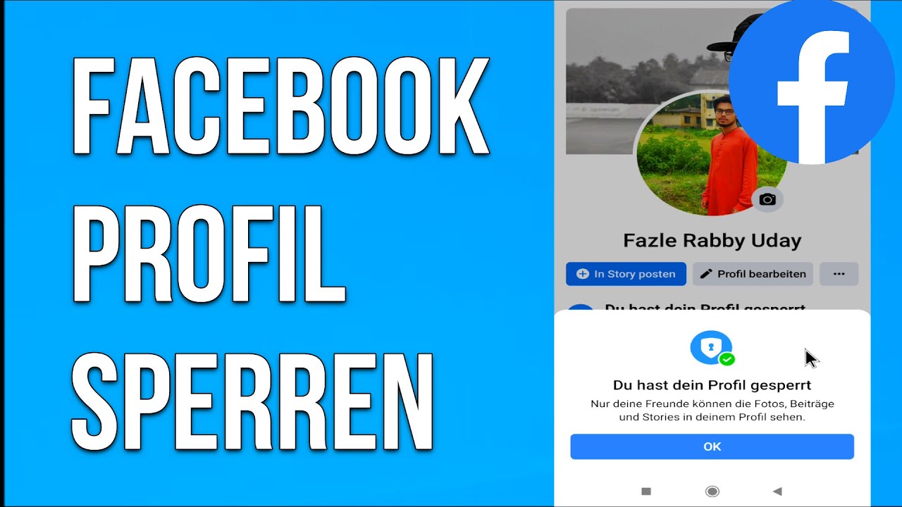 So sperren Sie das Facebook-Profil 2022 | facebook profil sperren - YouTube