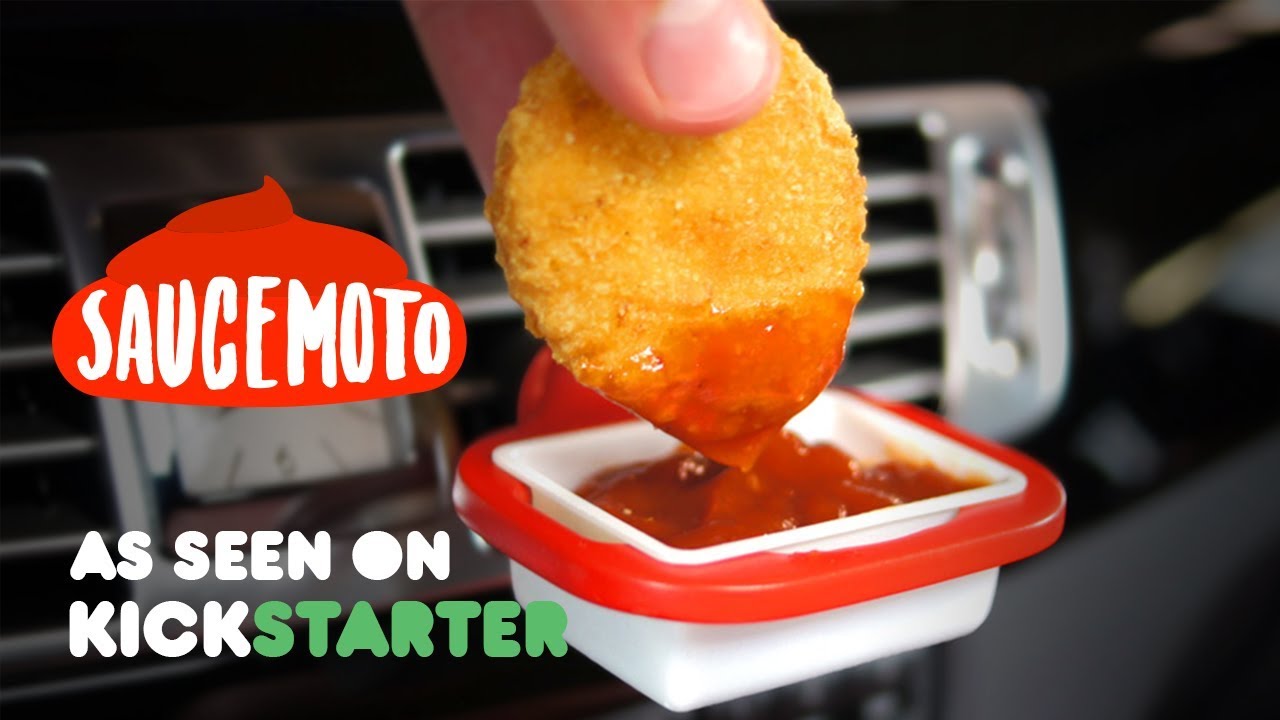 How to Practice Safe Sauce | Saucemoto® dip clip - YouTube