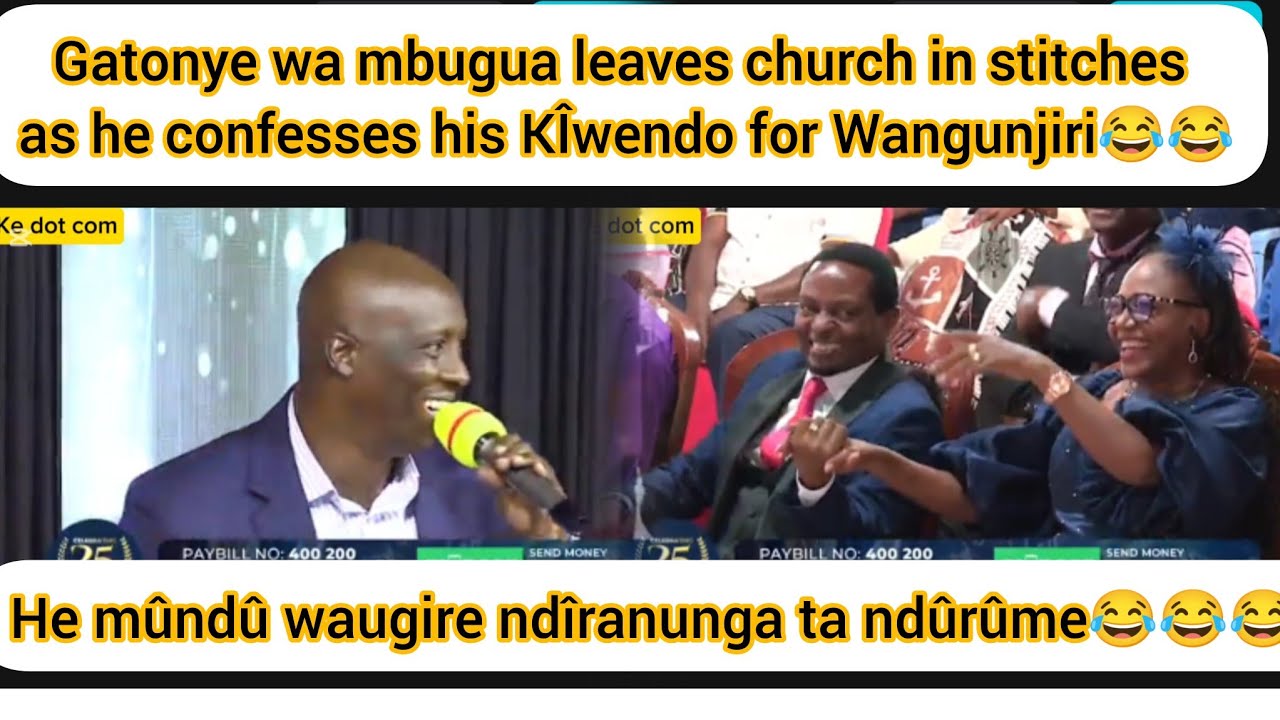 Powerful:Gatonye wa Mbugua on how Wangunjiri saved his career as he ...