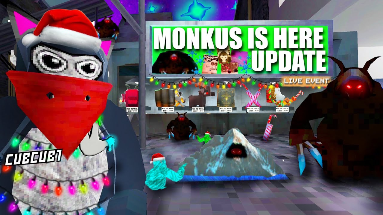 Is Gorilla Tags NEW Monkus Event Update Here… (NEW UPDATE) - YouTube