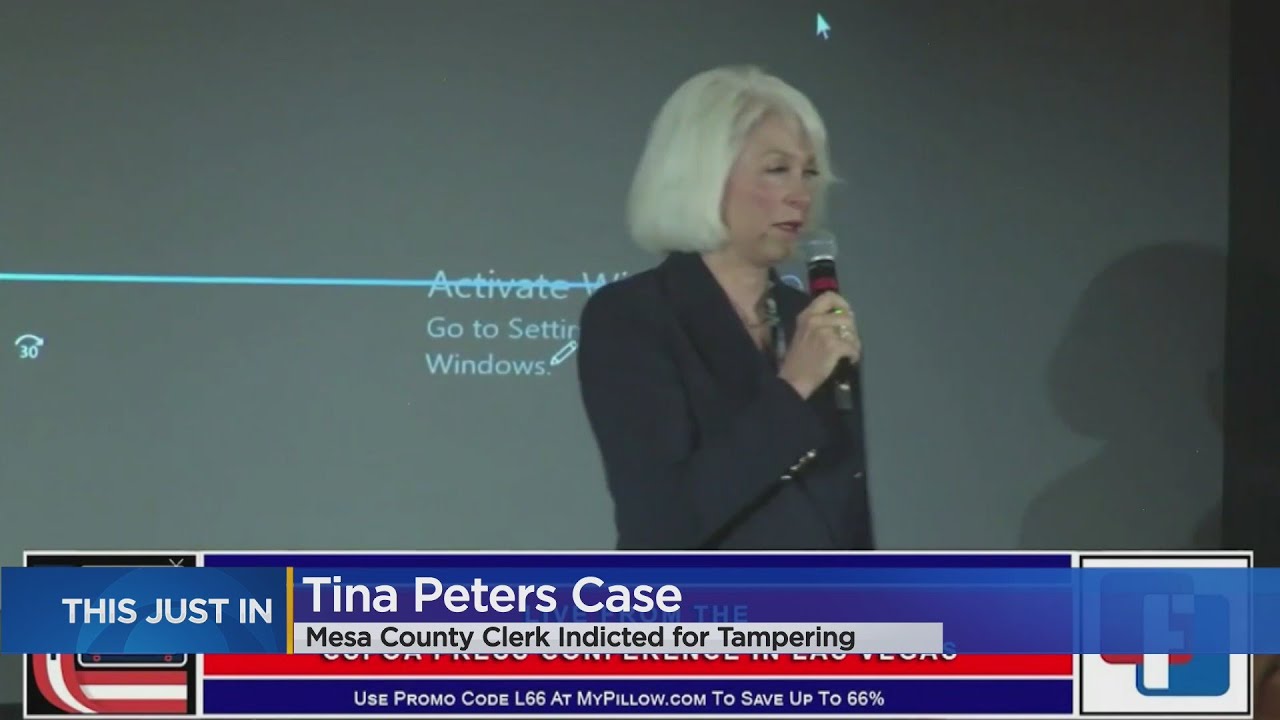 Arrest warrant for Tina Peters' lifted after bond violation - YouTube