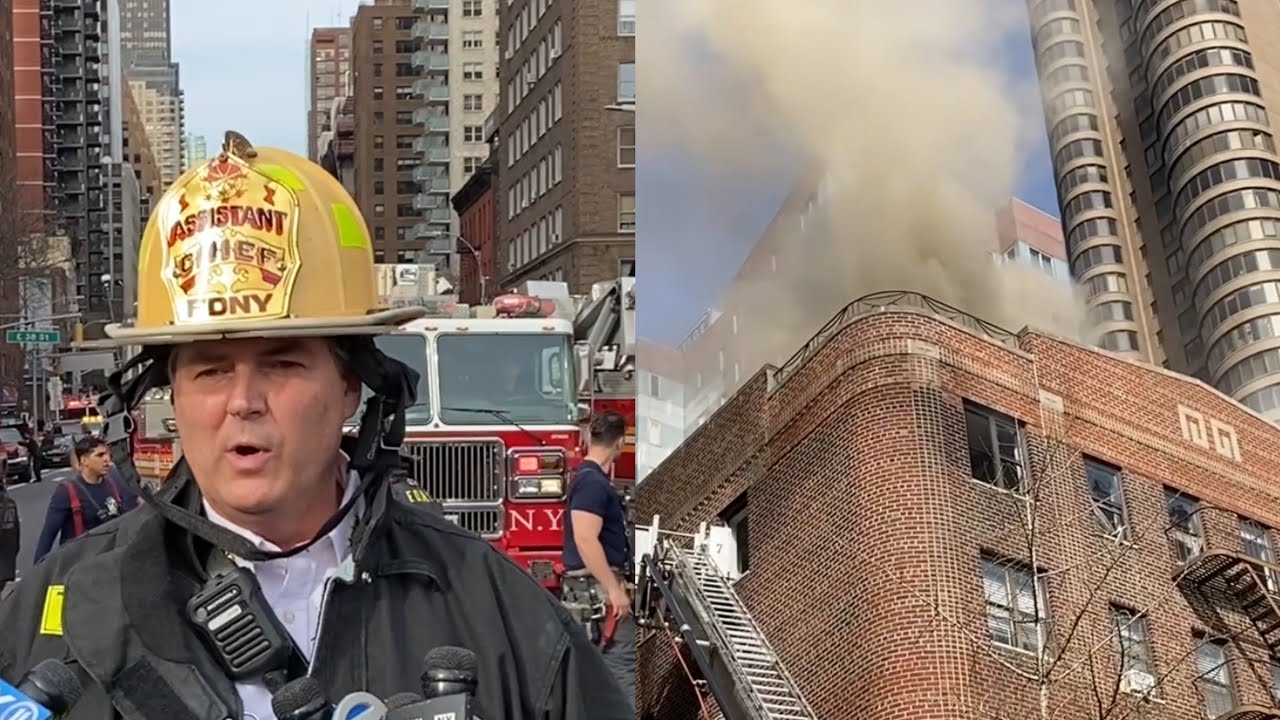 FDNY Manhattan 4th Alarm Box 0737 Fire on the Top Floor and Cockloft of ...