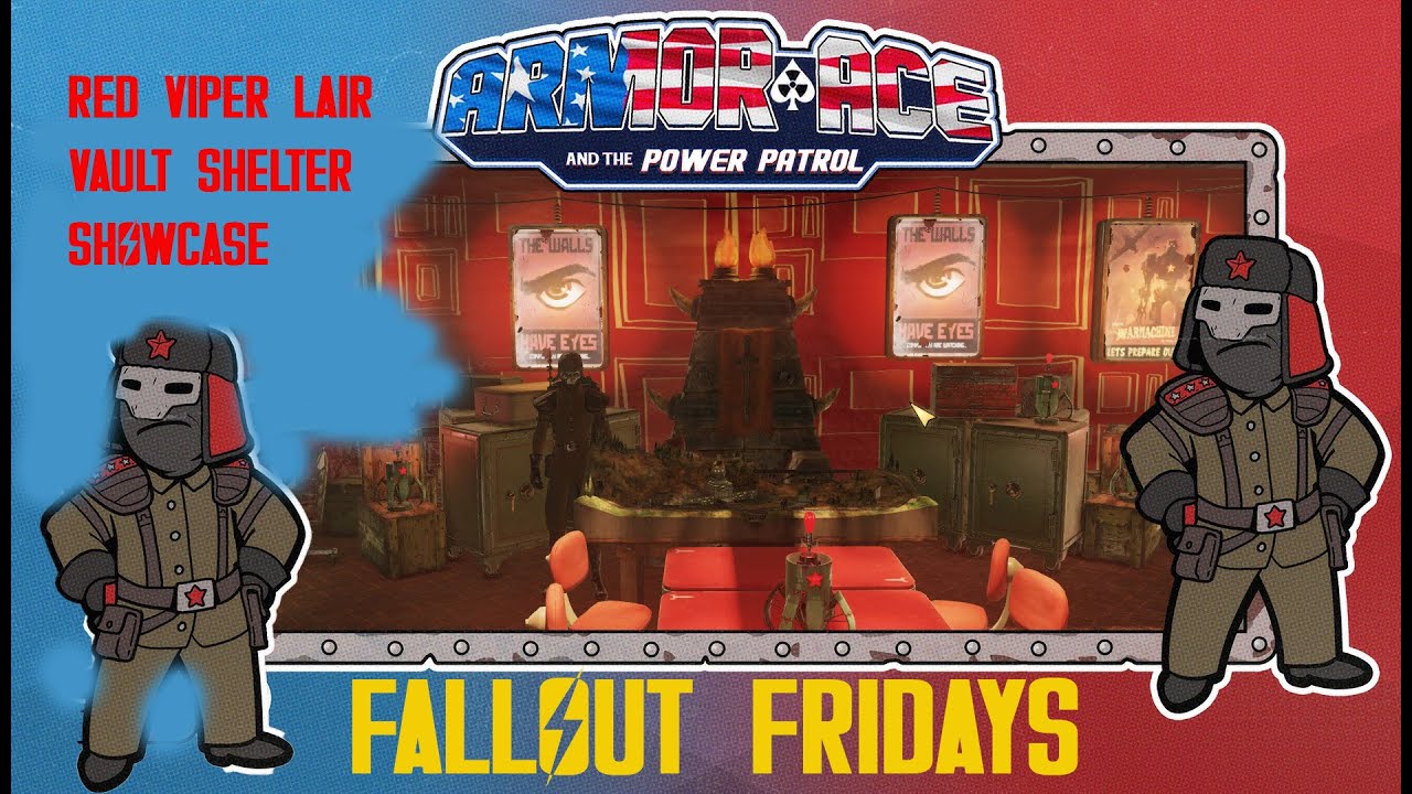 The Subjugator's Red Viper Lair on #FalloutFridays | Communist vault ...