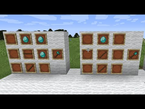 Minecraft Crafting Basics 3 - Tools - YouTube