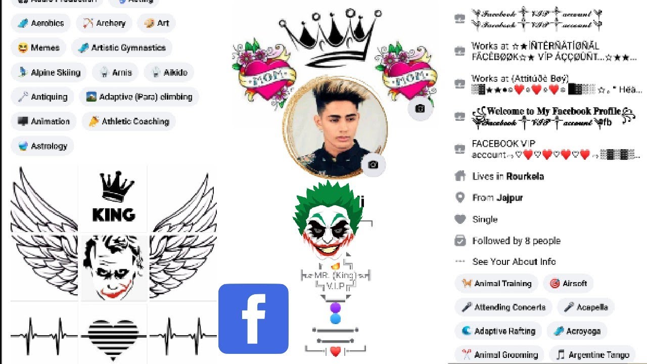 Make Facebook VIP Account | VIP Profile | Future Bio Fb | 2021 Fb bio ...