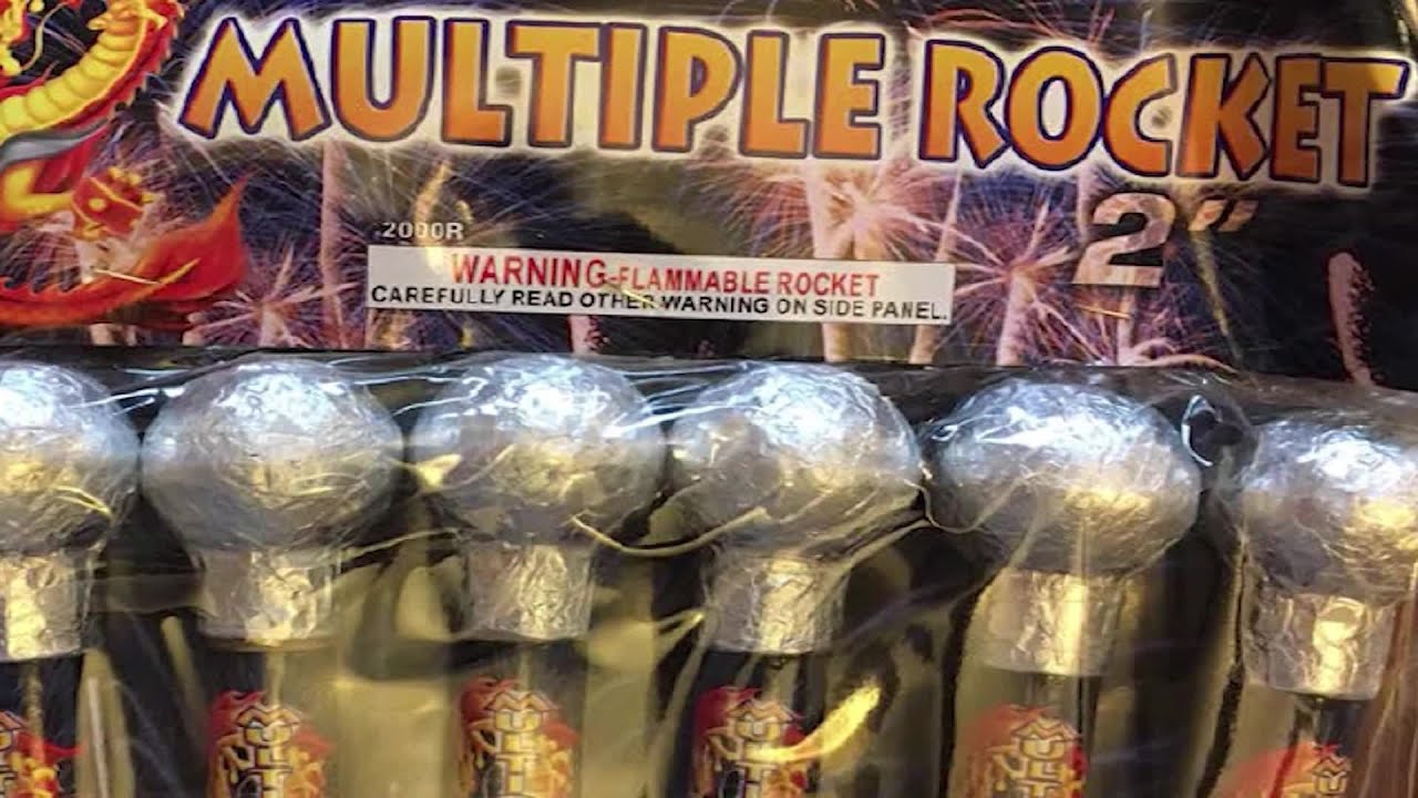 Grandma's Fireworks pulls 18 products - YouTube