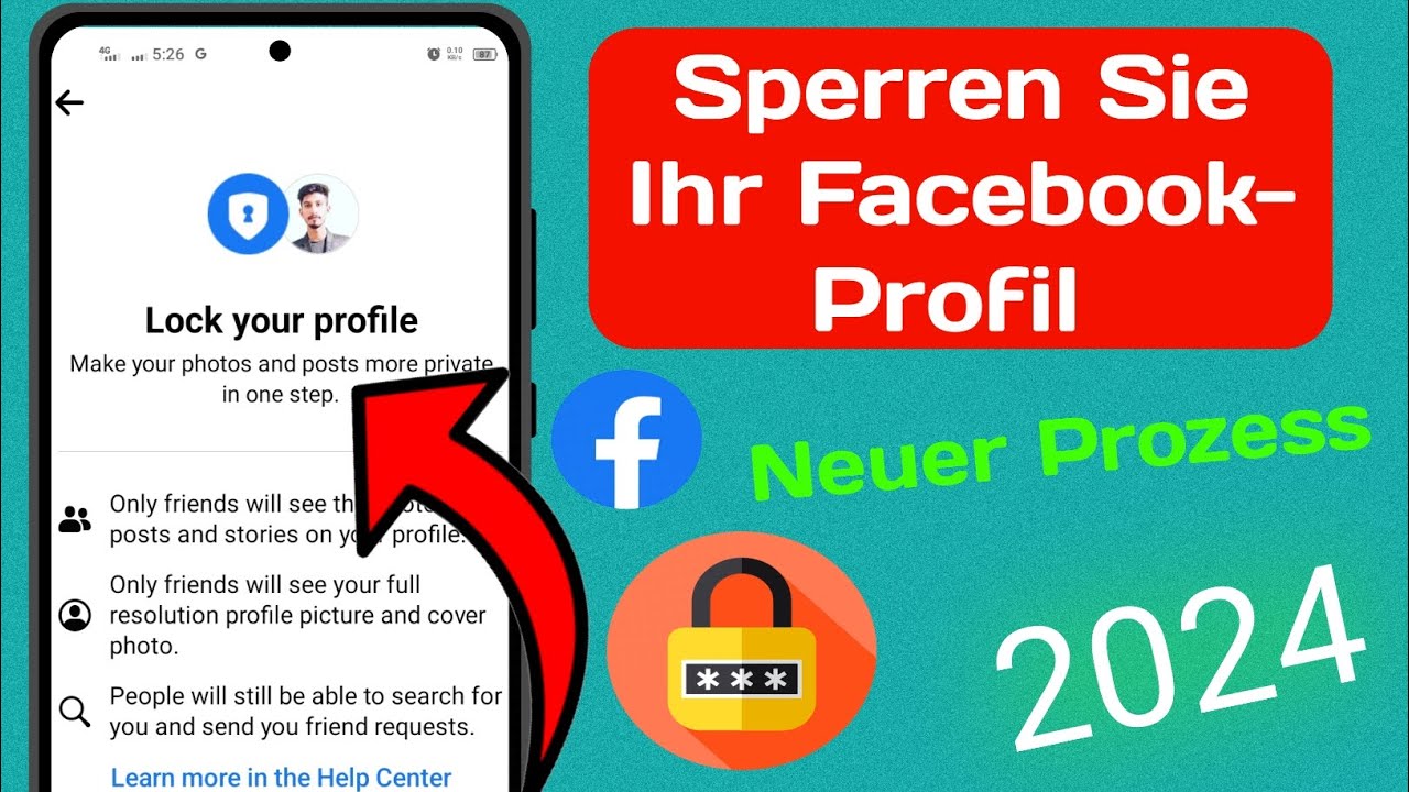 So sperren Sie Ihr Facebook-Profil 2024 | Sperren Sie Ihr Facebook ...