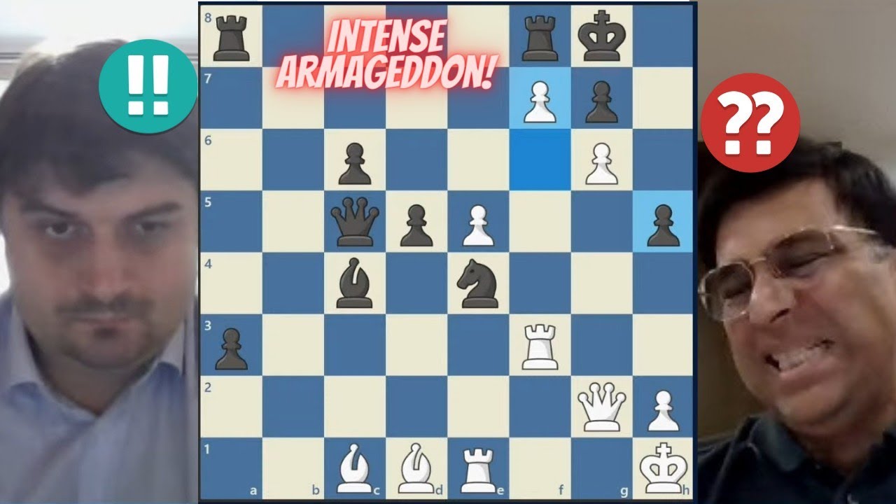 Vishy Gets *Angry* after Blundering Checkmate in the Tiebreak!!😨 ...