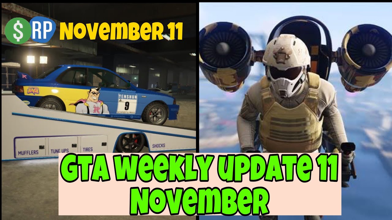 Gta 5 Weekly Update Today 11 November 2021. Triple MONEY & Discounts ...