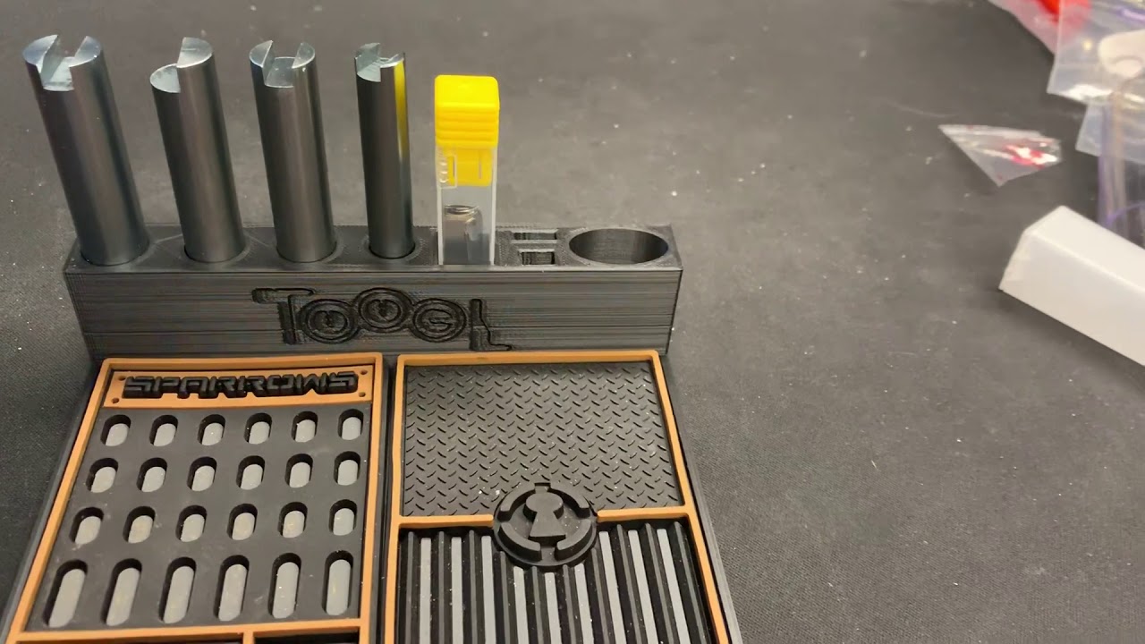 3D Printed Lock Gutting Station - YouTube
