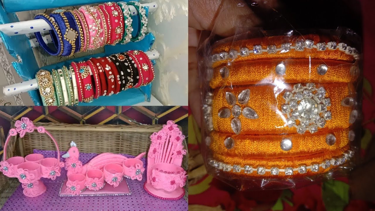 Handmade Bangles & Crafts | DIY Delights - YouTube
