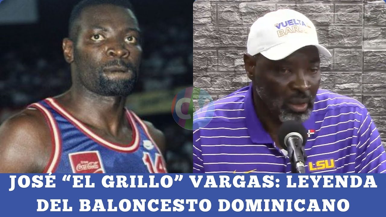 José "El Grillo" Vargas: Leyenda del Baloncesto Dominicano - YouTube