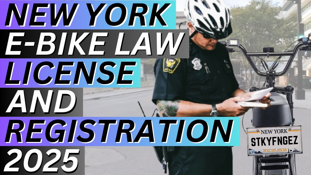 New York E-Bike Laws License & Registration 2025! #ebike #ebikelaws # ...