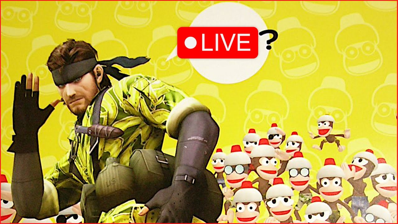 🔴 LIVE - SNAKE VS. MONKEY PLAYTHROUGH + TALKING ABOUT MGS DELTA! - YouTube