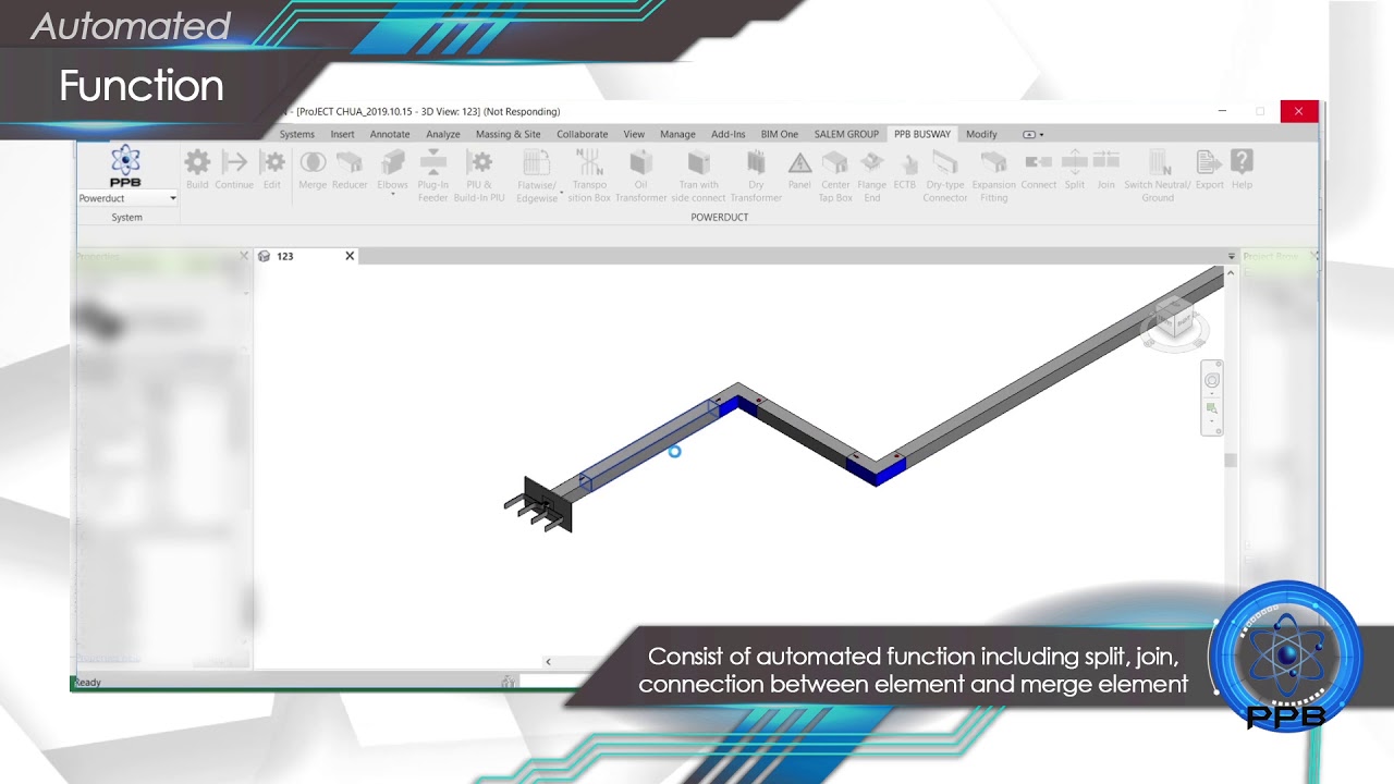 How to create BIM project with PPB Busway family - YouTube