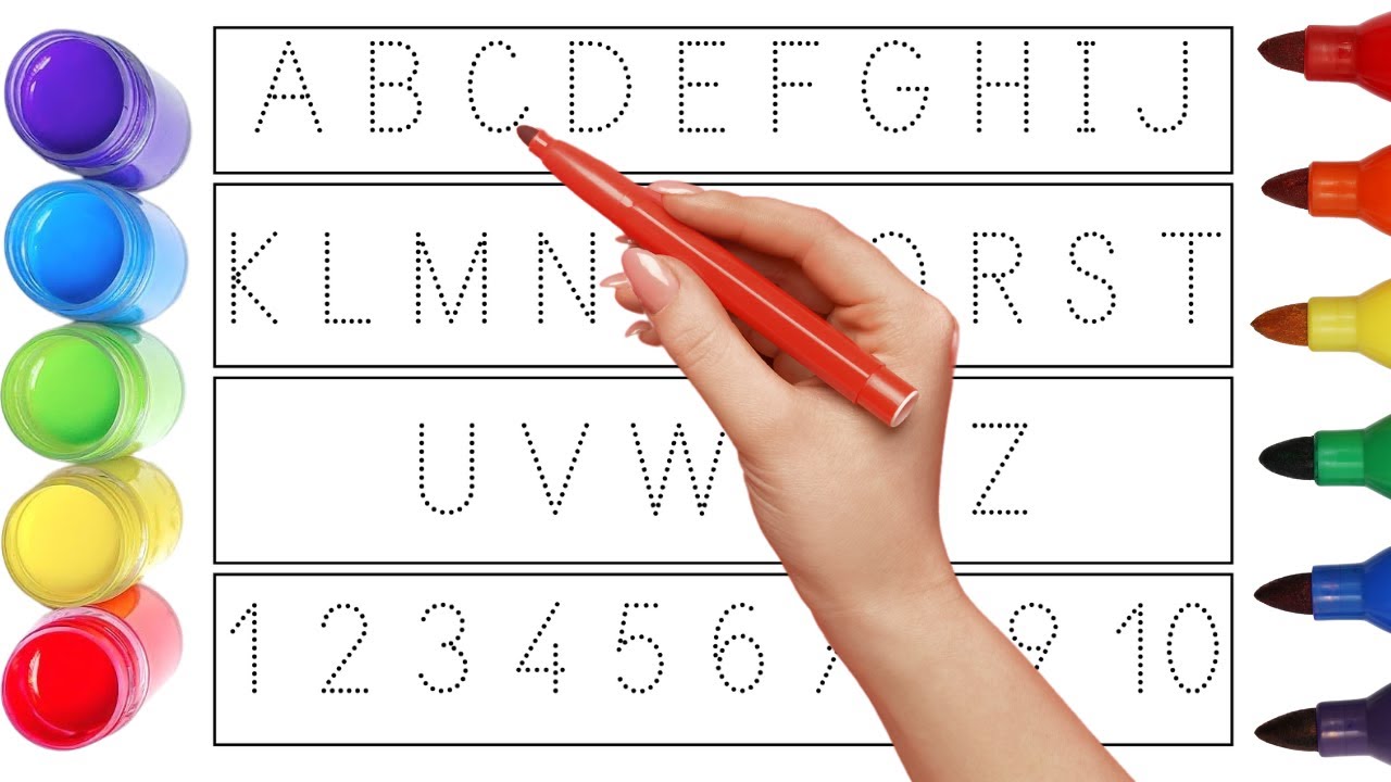 Learn to Write the ABCs, How to Write Letters, Handwriting Practice for ...