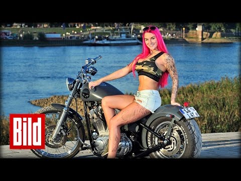 Miss Tattoo sucht Harleys für sexy Kalender