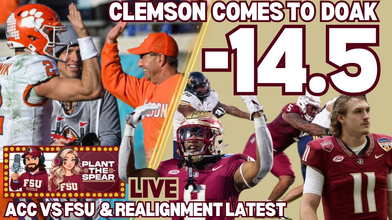 FSU Football Vs. Clemson Tigers, Realignment Updates & More - YouTube