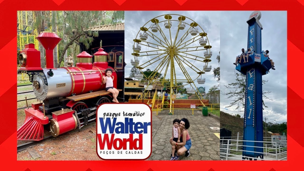 Parque Temático Walter World - Poços de Caldas | Mari & Muh - YouTube