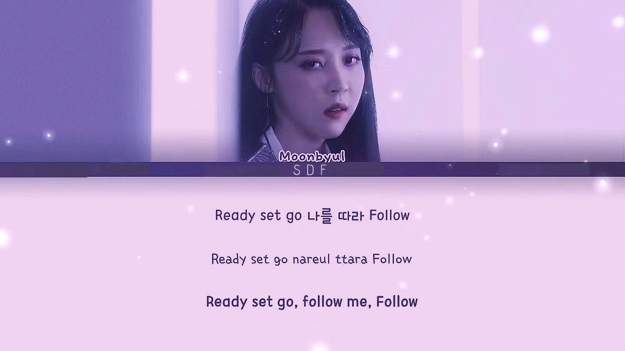 MOONBYUL-ECLIPSE [LYRICS] - YouTube