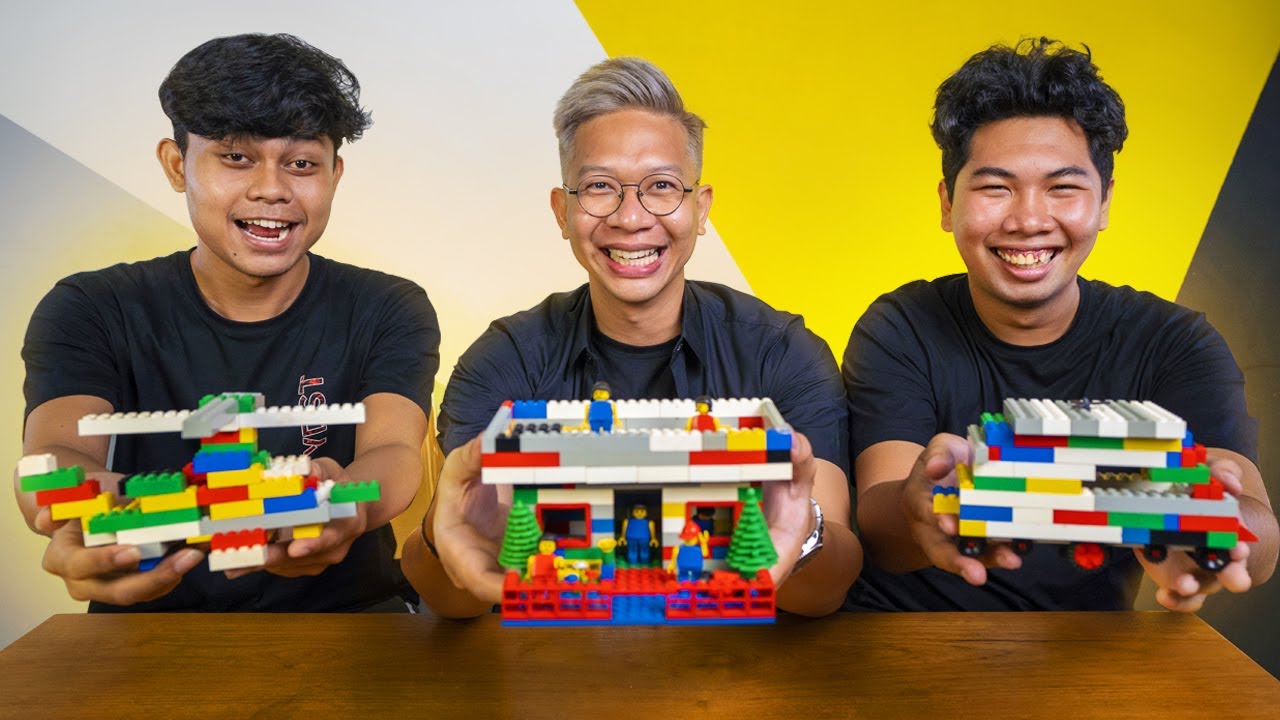 SIAPA BISA BIKIN BENTUK LEBIH BAGUS DARI LEGO?? - YouTube