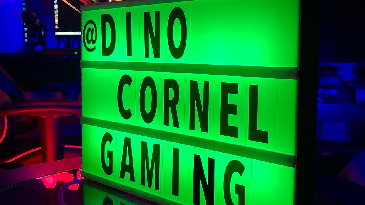 Dinocornel Gaming streaming setup - YouTube