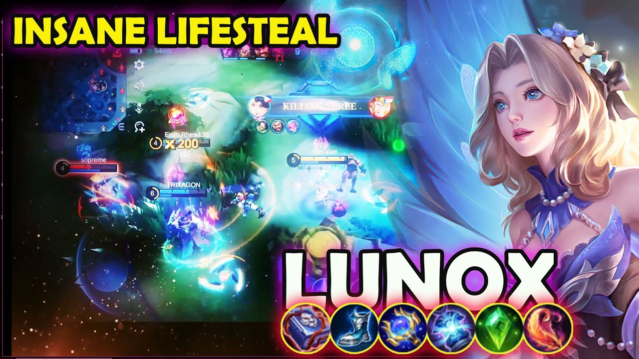 Lunox Zodiac Skin Best Combo | Build Global Lunox | MLBB - YouTube