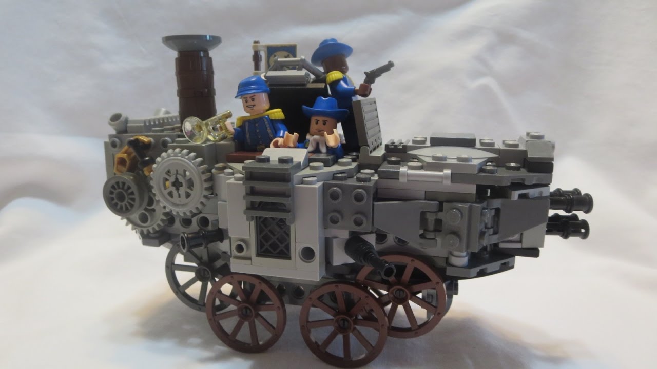 TUTORIAL: Lego Steampunk Tank - YouTube