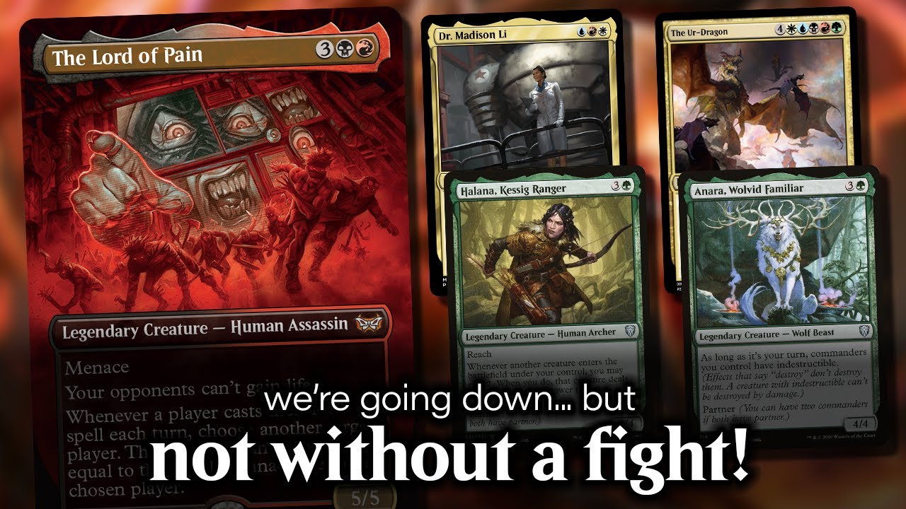 The Lord of Pain Magic Online Commander Game Play | tribalkai - YouTube