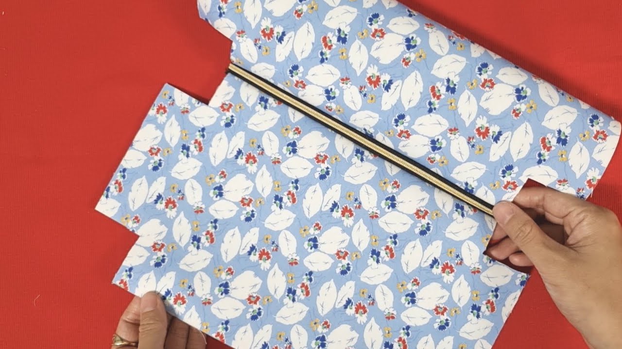 🤩💡A sewing method that should not be missed when making a pouch! No ...