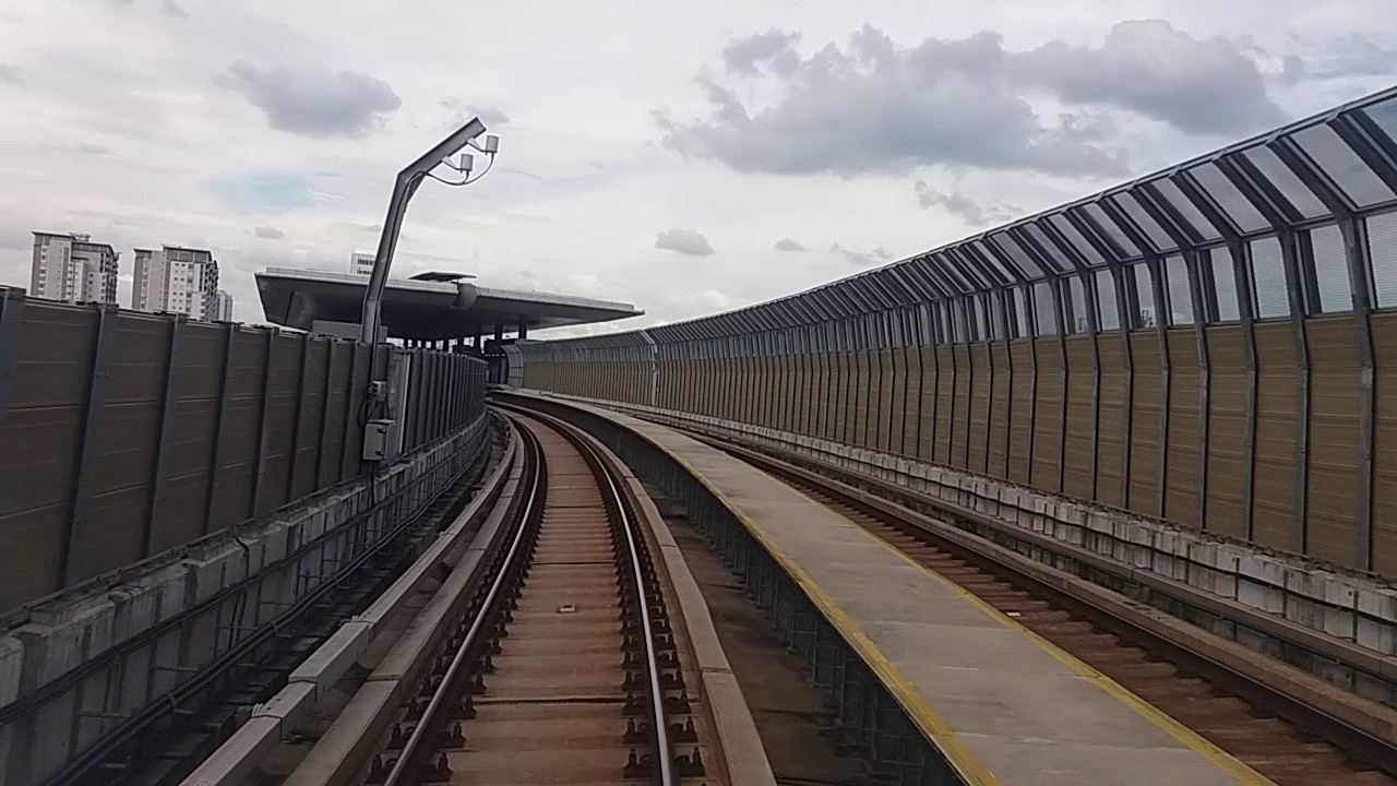 MRT Malaysia - Full SBK Line Phase 1 Ride From Sungai Buloh To Semantan ...