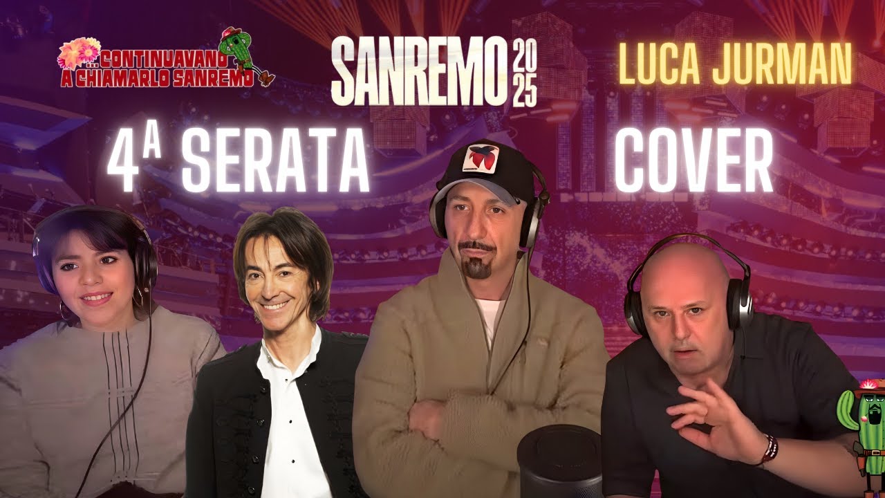 ep.4 - Reaction Sanremo 2025 Maximilian Rio, Alberto Fortis, Varini ...
